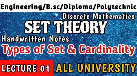 what is set set theory set subset power set discrete mathematics lecture 1 youtube