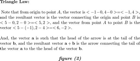 find the sum of the given vectors and illustrate geometrical quizlet