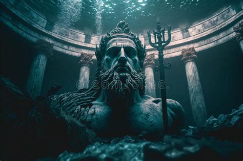 Sculpture Sea God Poseidon Stock Illustrations 83 Sculpture Sea God