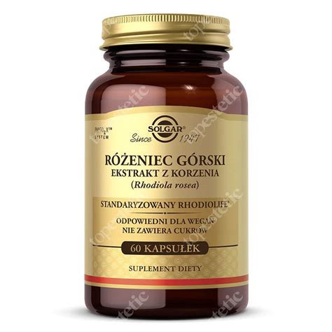 Solgar R Eniec G Rski Ekstrakt Z Korzenia Kapsu Ek Opinie I Ceny