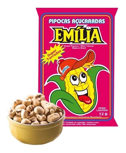 Pipoca Emília 12 Gr C 50 Unidades Parcelamento sem juros