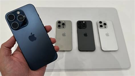 IPhone 15 Pro Hands On All Colors Ft EMKWAN Apple YouTube