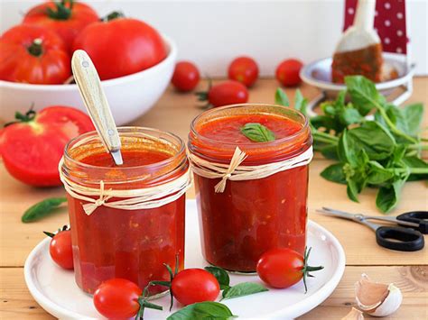 Recettes De Sauce Tomate Maison