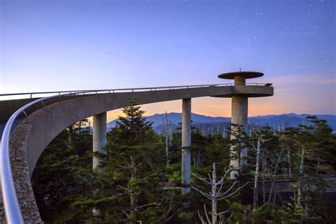 Explore Kuwohi Tower Formerly Known As Clingmans Dome In The Great