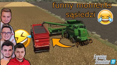 Funny Moments MST SĄSIEDZI Farming Simulator 22 YouTube