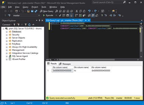 Storing Binary Data As Nvarcharvarchar Data In Sql Server Stack Overflow