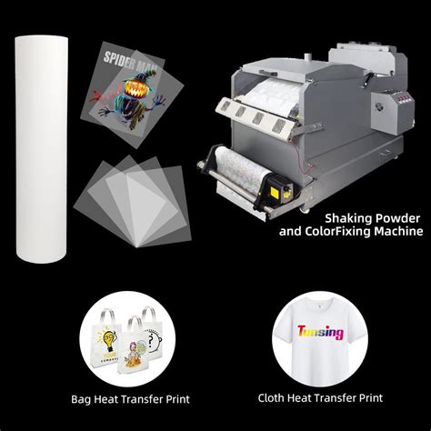 Heat Transfer Printing Dtf Pet Film Cold Peel Pet Heat Transfer Digital