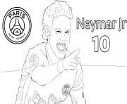 Coloriage PSG Paris Saint Germain à imprimer Dessin PSG Paris Saint