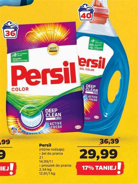 Żel do prania deep clean active fresh Persil active gel cena
