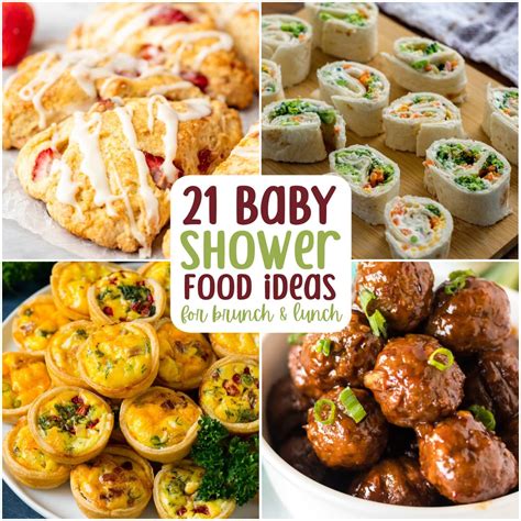 21 Baby Shower Food Ideas Brunch And Lunch What Mommy Does