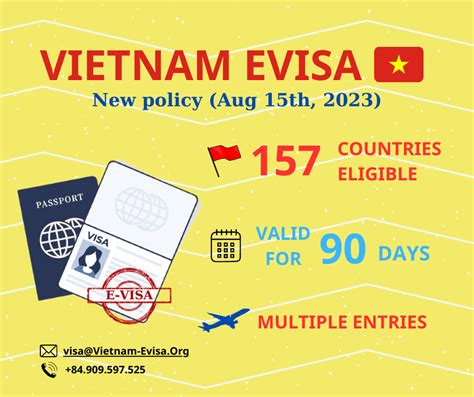Vietnam To Launch New E Visa With Month Validity