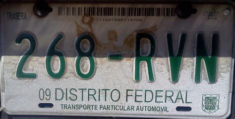 Placas de Autos de México y otras COS 999 AS El misterio de las placas