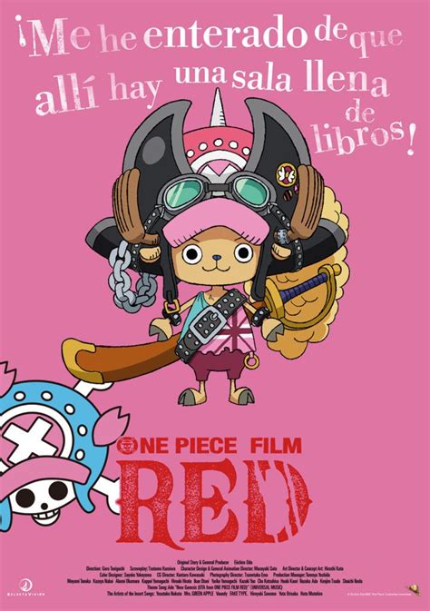 Descubre aquí todos los pósters de One Piece Film Red Selecta Visión