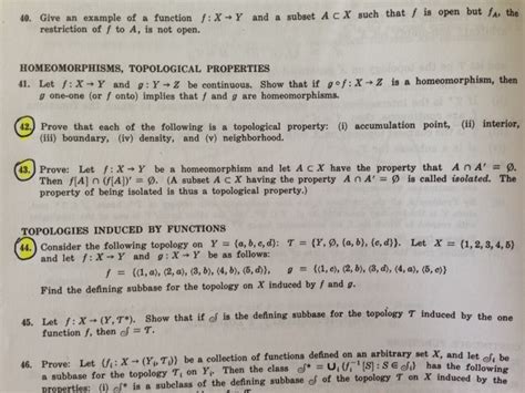 solved give an example of a function f x rightarrow y and a