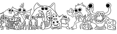 Coloring Pages Garten Of Banban 3 30 Coloring Pages