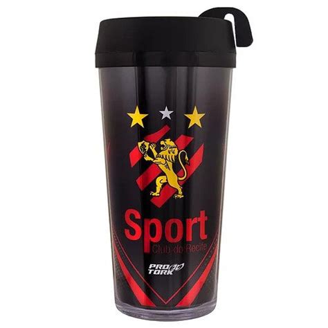 Copo Termíco Sport Recife 500 Ml Copo De Futebol Personalizado no Shoptime