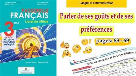 langue et communication parler de ses goûts et de ses préférences