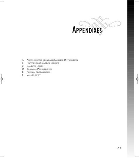 7e Tables Appendix In PDF Format