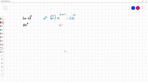 solved find the coefficient a of the term in the expansion of the binomial binomial x 2 6