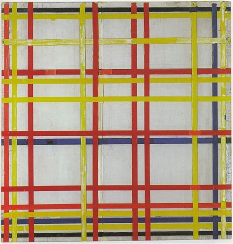 O opera de artă a lui Piet Mondrian este expusă cu susul în jos de 75