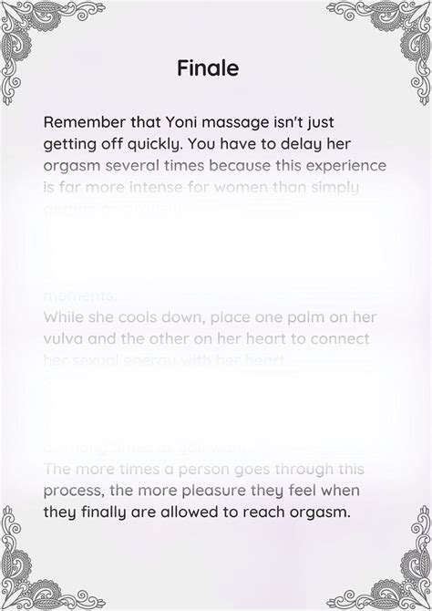 The Ultimate Guide To Yoni Massage Unlocking The Power Of Etsy Uk