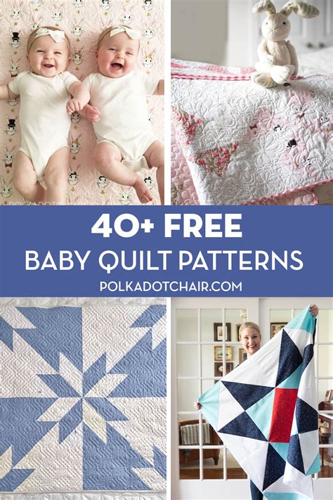 Free Baby Quilt Patterns Tutorials Polka Dot Chair Worksheets