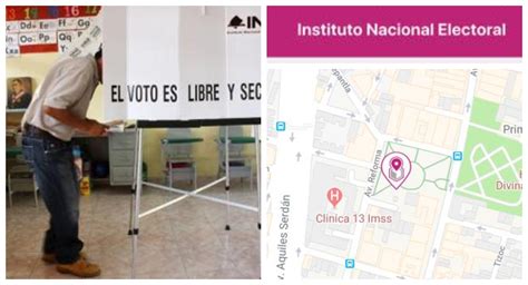 Ubica la casilla en la que te toca votar aquí te decimos cómo