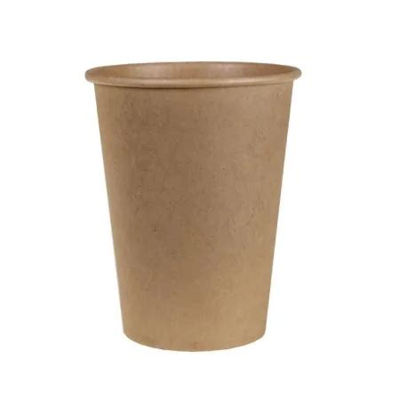 Vaso de cartón kraft Pack 50 unidades