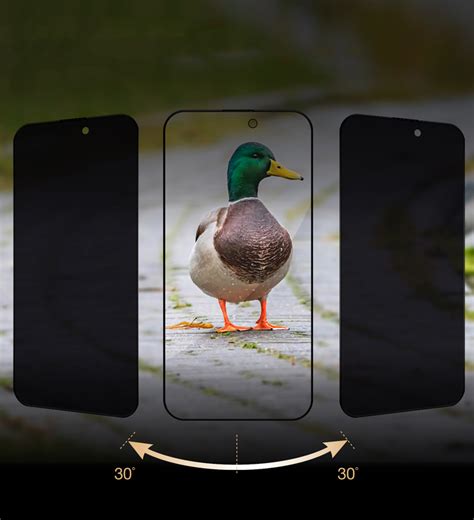 JCPal Preserver Privacy Szkło Prywatyzujące na Cały Ekran do iPhone 15