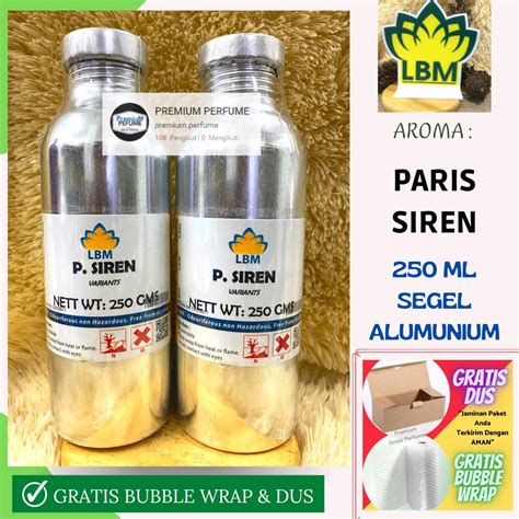 Jual Bibit Parfum LBM PARIS SIREN 250 ML Segel Alumunium Pabrik