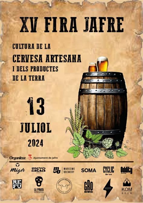 Fira De La Cervesa Artesana De Jafre 2024 On Anem Avui