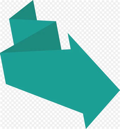 创意绿色折纸箭头矢量素材PNG图片素材下载 图片编号yrjaaxxy 免抠素材网