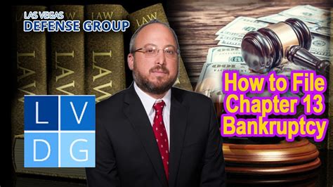 How To File Chapter 13 Bankruptcy YouTube