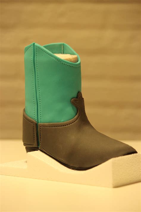 Fondant Cowboy Boot Interpreta O De Texto