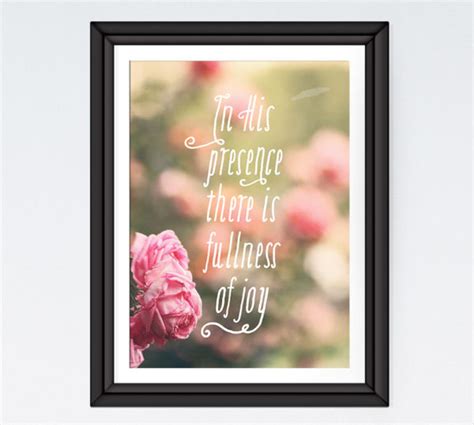 In His Presence There Is Fullness Of Joy Psalm 16 11 Seeds Of Faith