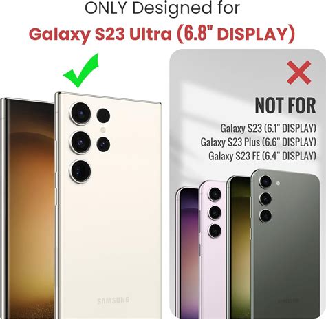 Strapurs Funda Cruzada Para Samsung Galaxy S Ultrabloqueo Rfid Con