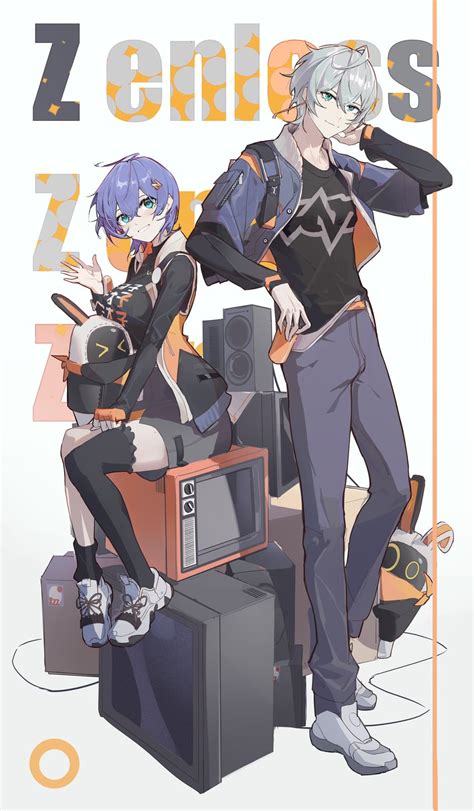 Belle Wise And Eous Zenless Zone Zero Drawn By Beast Danbooru