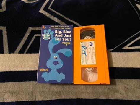 Opening To Blue S Clues Big Blue Just For You Volume