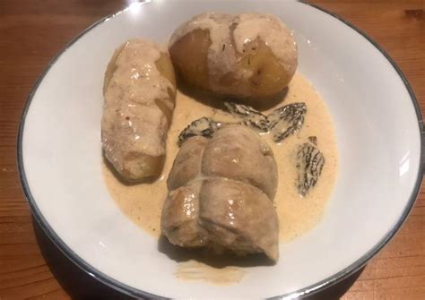 Recette De Paupiettes de veau à la crème et aux morilles Babecook