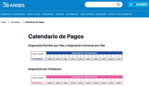 Anses Cobro Cuándo y dónde cobro Info Tramite