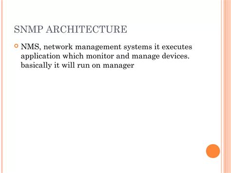 Snmp PPT