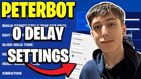 Peterbot ULTIMATE 0 Delay Settings Guide Best Fortnite Tool YouTube