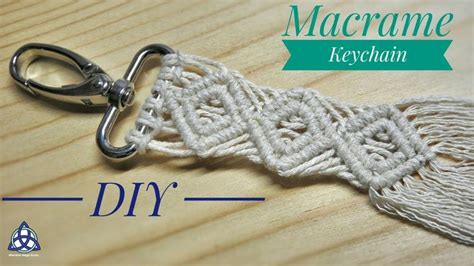 macrame keychain diy macrame key hanger tutorial macrame pattern 1 macrame patterns