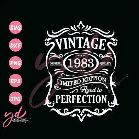 40th Birthday Svg Aged To Perfection Svg 40th Birthday Etsy Canada