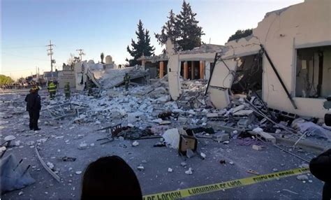 Video Fuerte explosión al sur de Saltillo Coahuila destruye locales