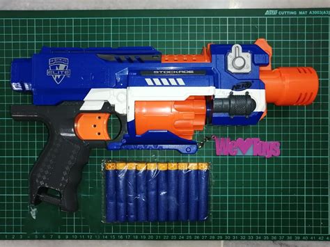 Nerf N Strike Elite Stockade Blaster Hobbies Toys Toys Games On