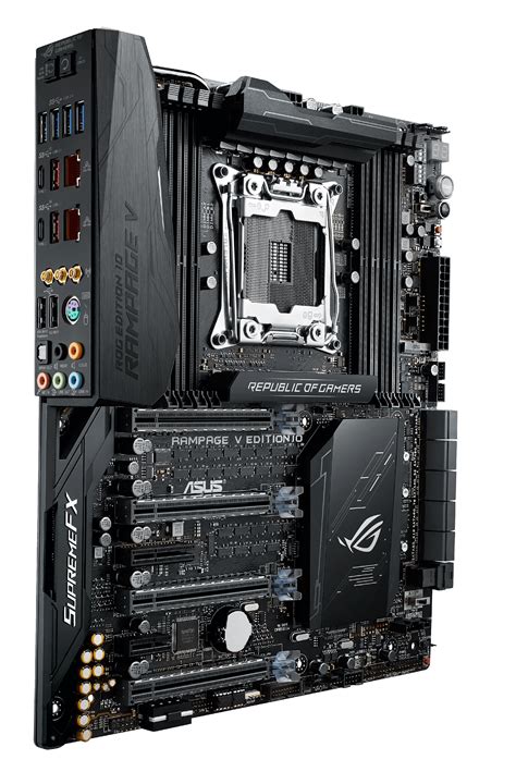 ASUS ROG Rampage V Edition 10 EATX Extreme Gaming Board Outshines The