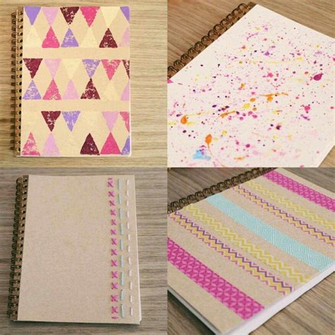 Sintético 103 Foto Como Decorar Una Libreta Con Hojas De Colores