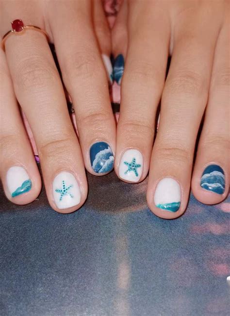 100 mẫu nail đi biển cực bắt mắt sáng tạo cho nàng nổi bật