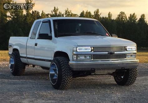 Wheel Offset 1997 Chevrolet K1500 Super Aggressive 3 5 Leveling Kit